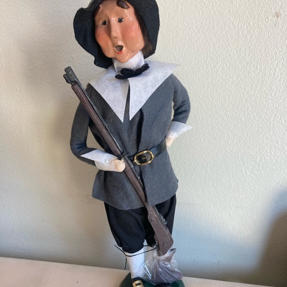 byers choice | Holiday | Byers Choice 20 Pilgrim Man With Shotgun ...